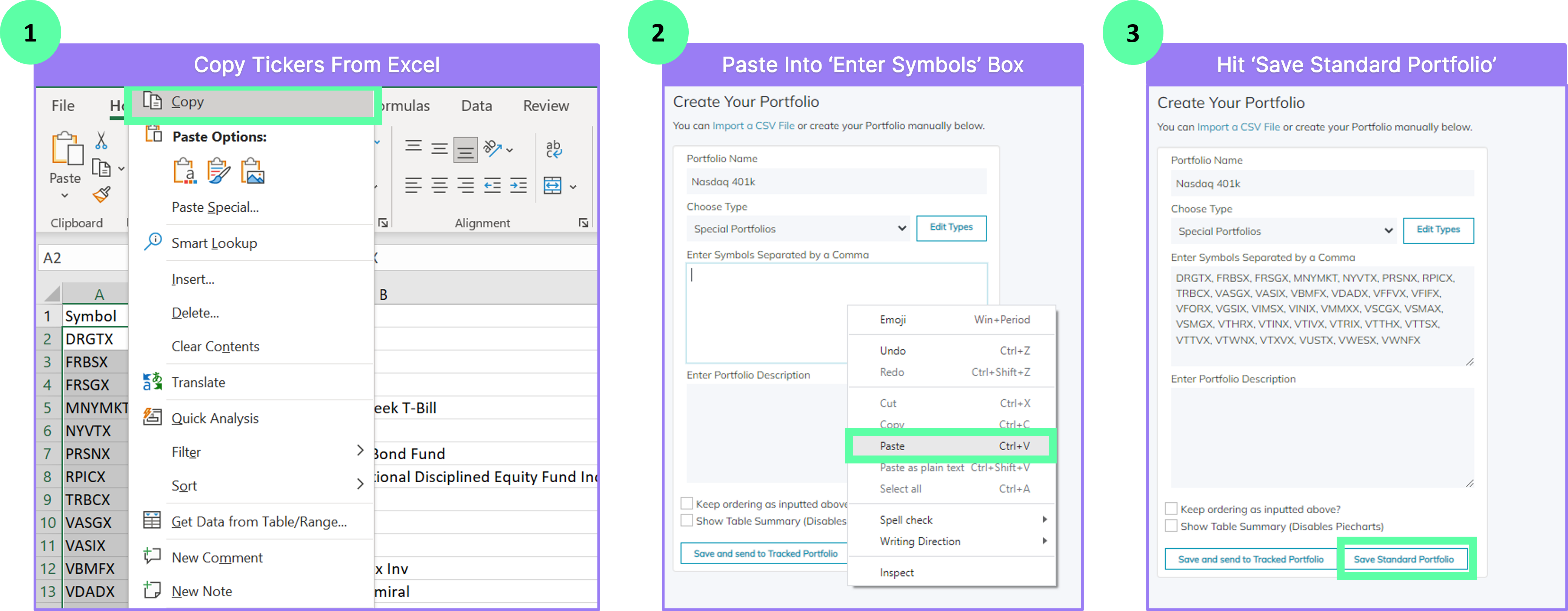 How to create a new watchlist – Nasdaq Dorsey Wright